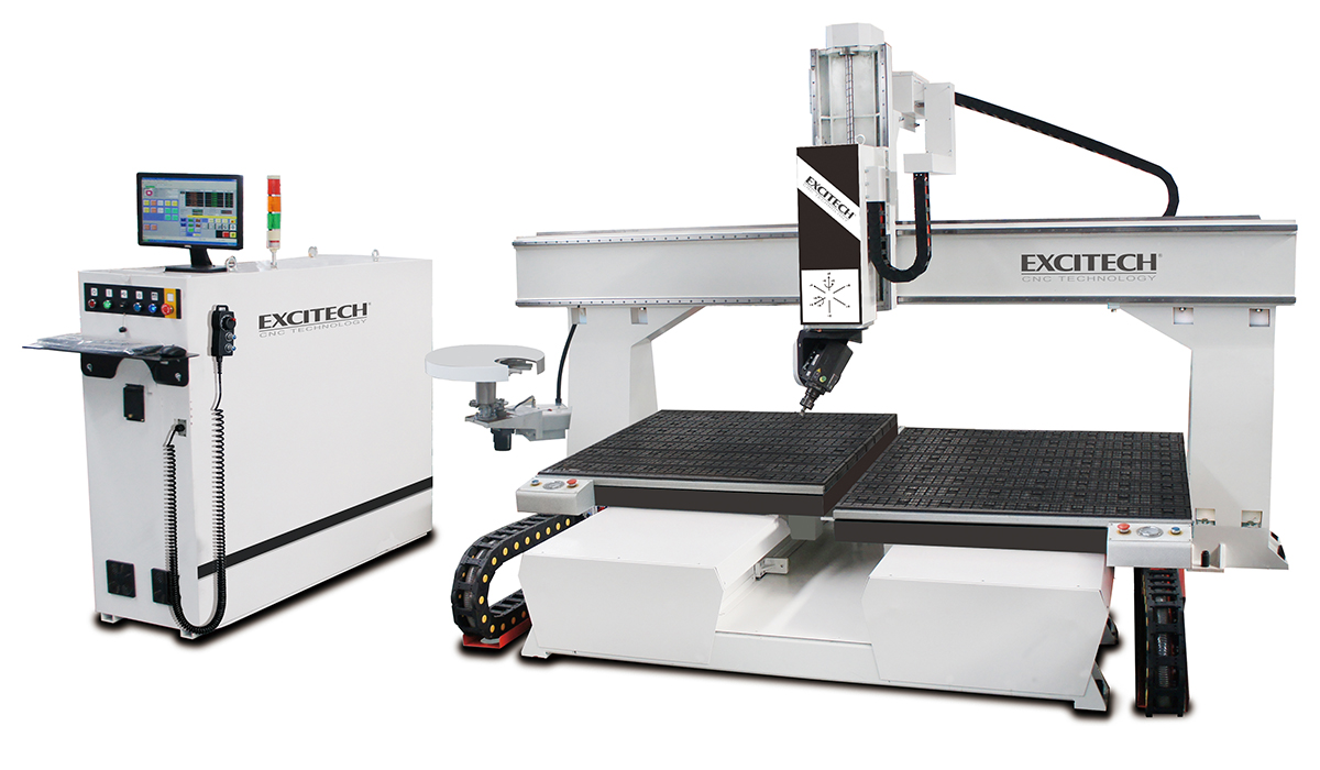 Пятиосевой обрабатывающий центр с ЧПУ EXCITECH ANTEY - купить по ...