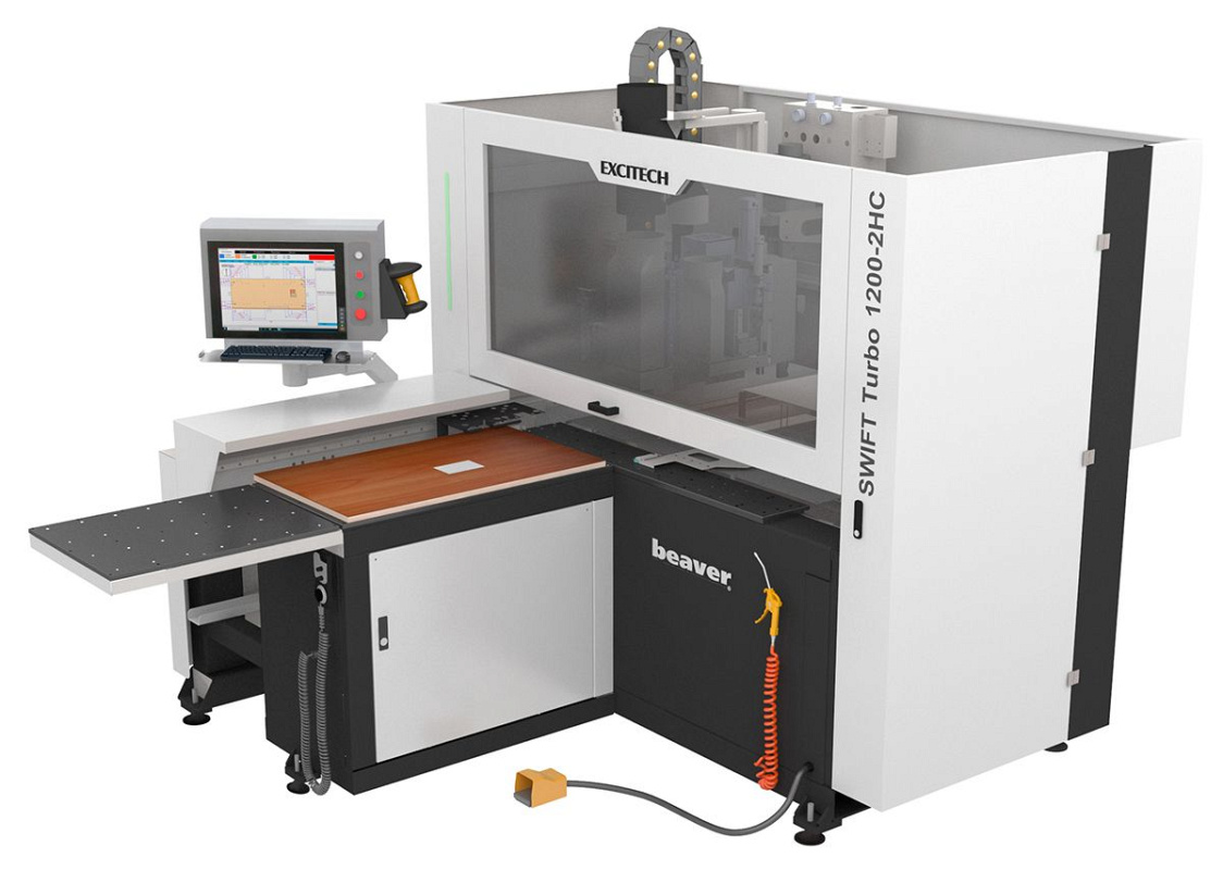 Сверлильно-присадочный центр с ЧПУ Beaver SWIFT Turbo 1200-2HС - купить ...