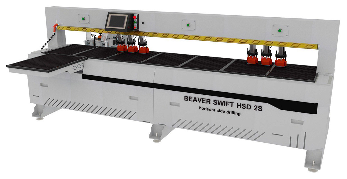 Торцевые сверлильно-присадочные центры с ЧПУ Beaver SWIFT HSD - купить ...