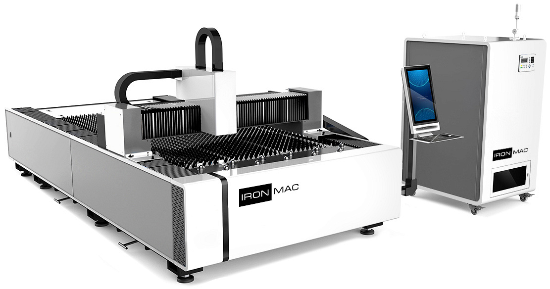 Оптоволоконная установка лазерного раскроя IRONMAC 3015C - купить по ...