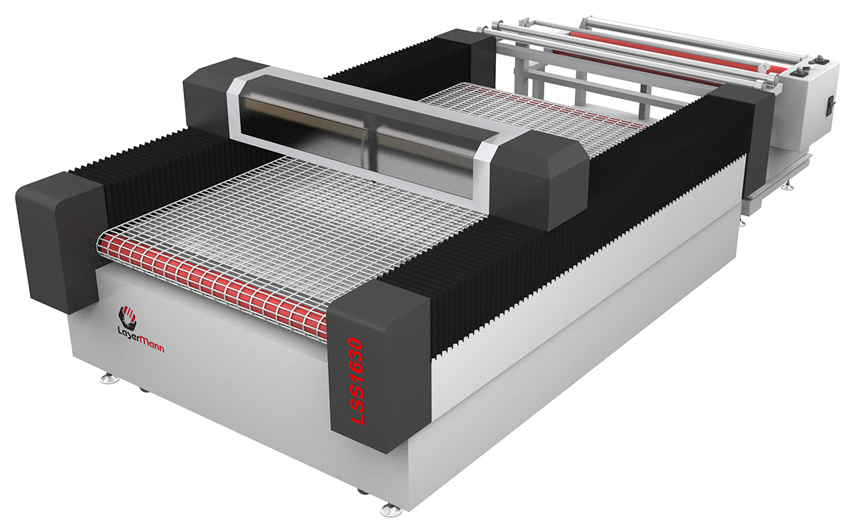 Лазерный станок для резки рулонных материалов Lasermann LSS 1630 с ...