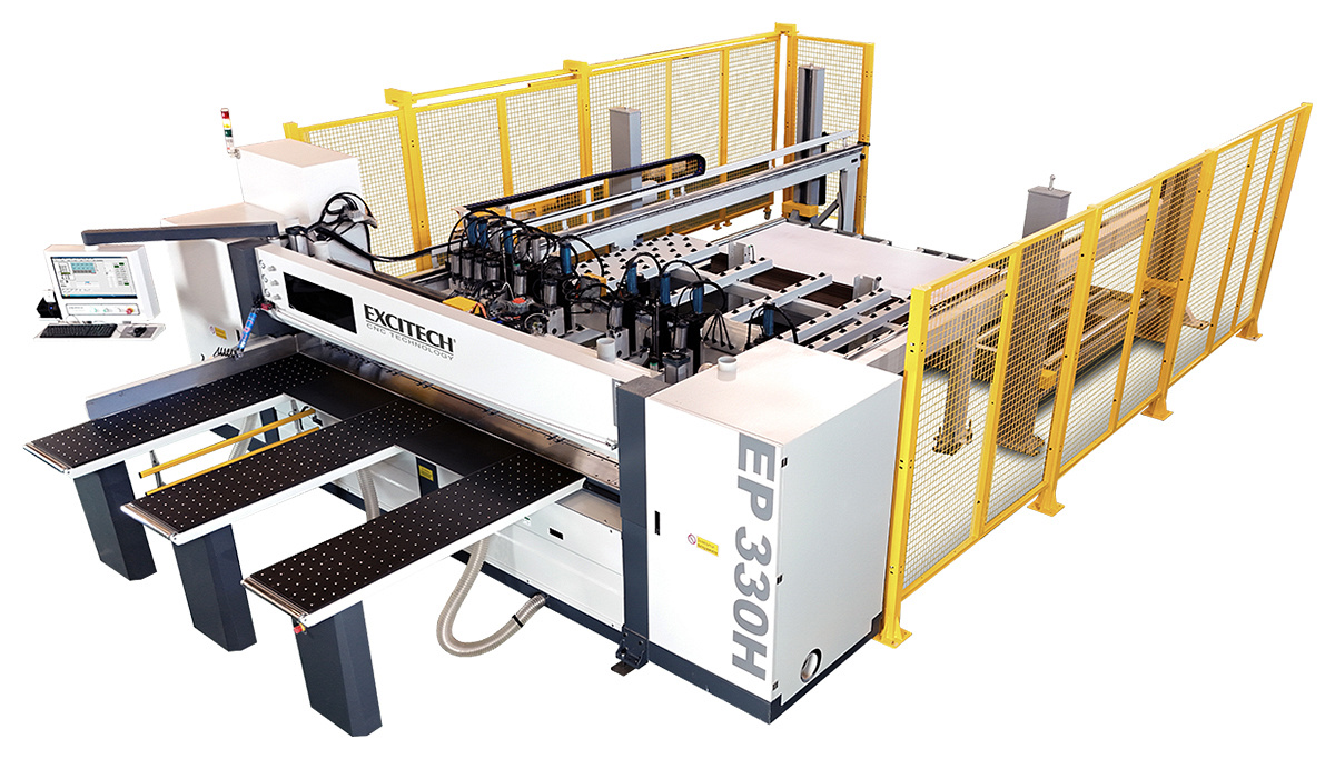 Форматно-раскроечный центр с ЧПУ EXCITECH EP 330H с задней загрузкой - купить по доступным ценам ...