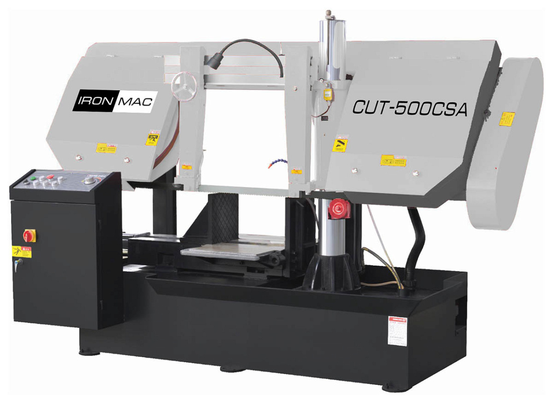 Полуавтоматический ленточнопильный станок IRONMAC CUT-500 CSA - купить ...