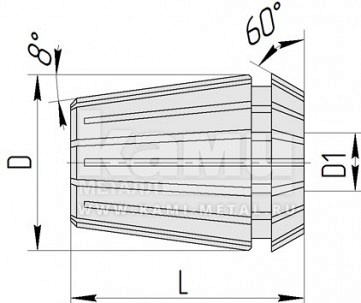 Цанга ER50 прецизионная. Серия Blacksmith - купить по доступным ценам с ...